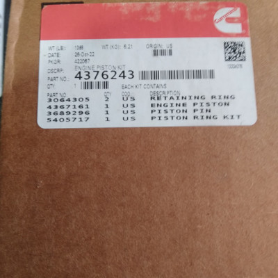 Genuine Cummins Engine Piston Kit 4376243 | eBay