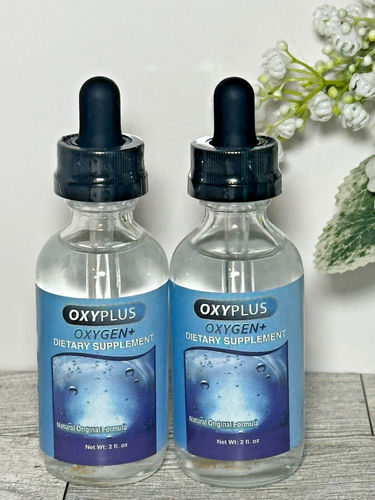 2 Oxygen 02 Liquid Drop Purified Healthy Stabilized Cellular Energy ...