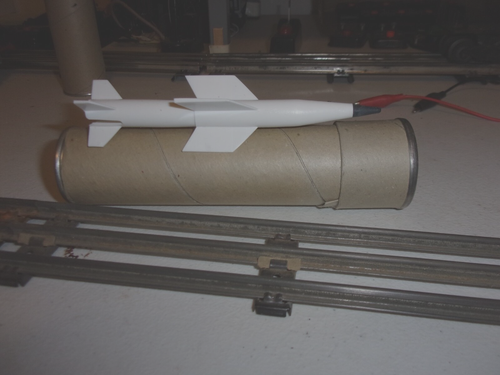 Lionel Postwar 6650 IRBM Style Blue Nose Rocket ( missile ) in ...