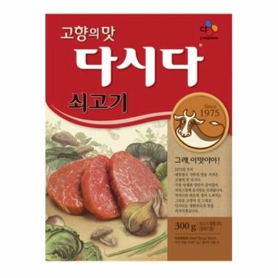 [CJ] DASHIDA Korean Traditional Beef Soup Stock Powder Seasoning ...