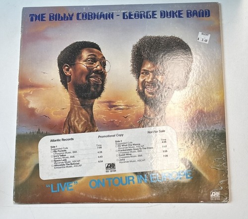 "Live" On Tour In Europe LP by The Billy Cobham/George Duke Band vinyl ...