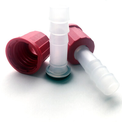 GL18 PTFE and PBT Adapter. 2 pack. Glassware to Hosing Accessory ...