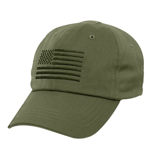 OD Green USA Flag Ball Cap US Army USMC Navy SEAL Seabees Tactical ...