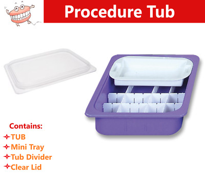 Dental Medical Operation Tub, Mini Tray, Tub Divider, Tub Cover -Full ...
