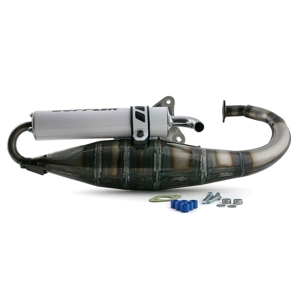 Silenciador Racing DOPPLER S3R Evo Blanco MBK 50 Booster Rocket 1997 ...