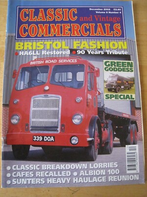CLASSIC VINTAGE COMMERCIALS MAGAZINE DEC 2002 BRISTOL FASHION HA6LL ...