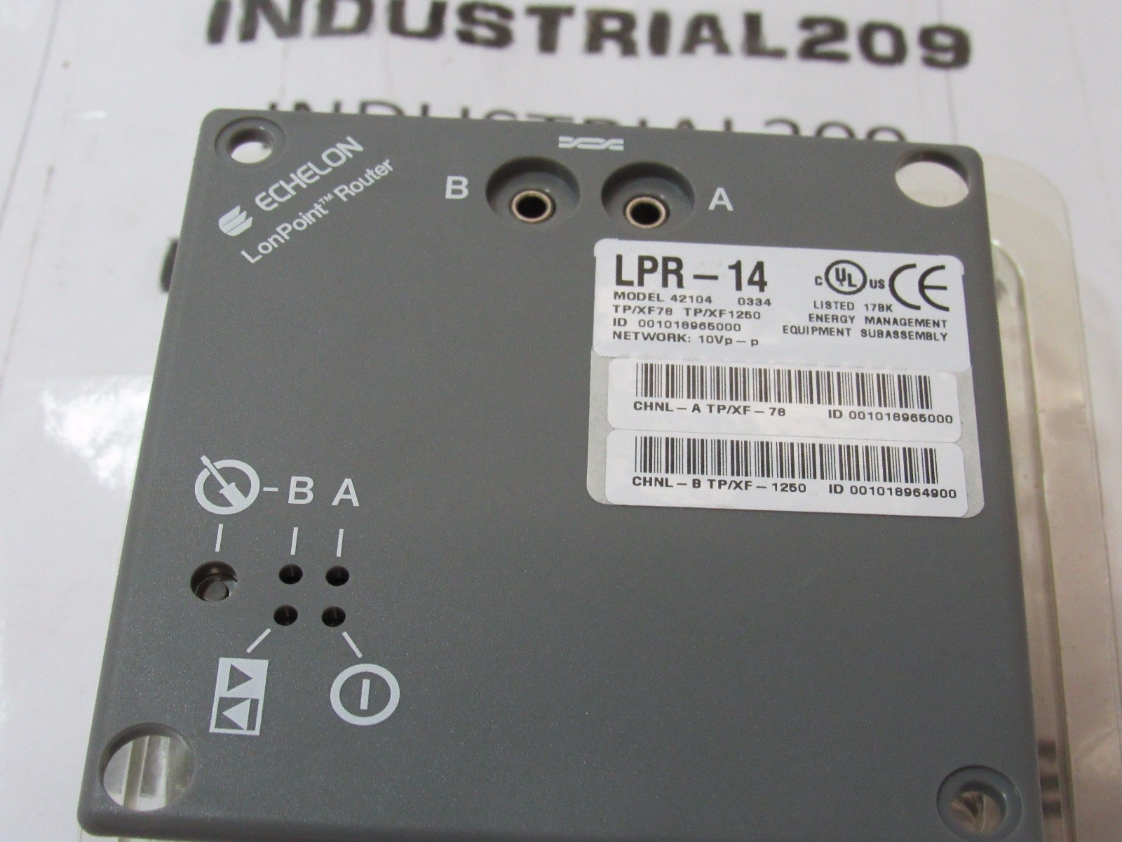 ECHELON LPR-14 42104-0334 LONPOINT ROUTER TP/XF78 TP/XF1250 NEW | eBay