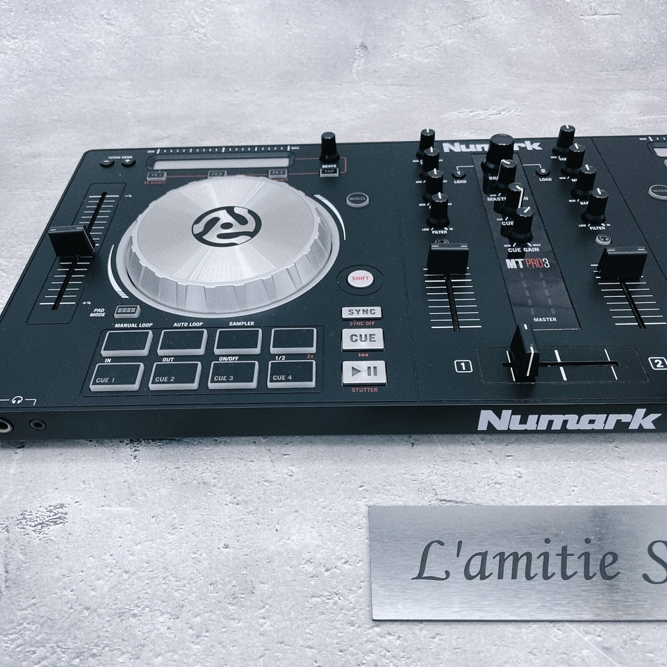 Numark MIXTRACK PRO 3 DJ Controller Mixer Audio Equipment MTP3 Pitch ...