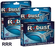 Robust Extreme 4 Capsules / Tablets - Sex Supplement for Men Better ...