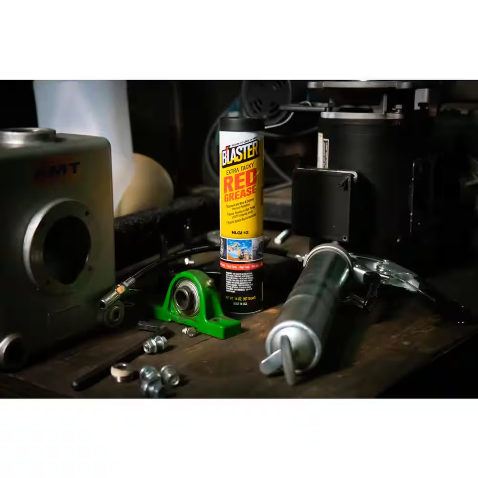 2 PACK - 14 Oz Red Grease Extra Tacky Blaster tube Grease High Temp ...