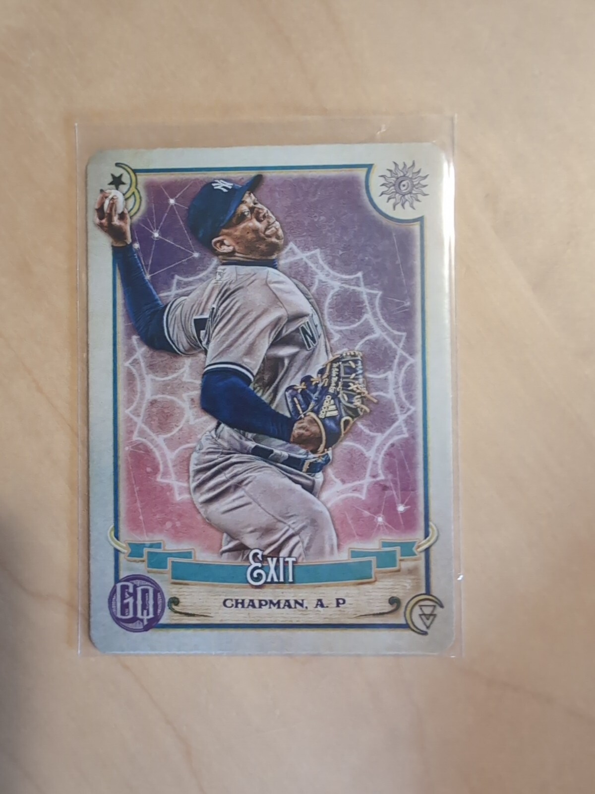 AROLDIS CHAPMAN 2020 Topps Gypsy Queen Tarot of the Diamond Yankees (# ...