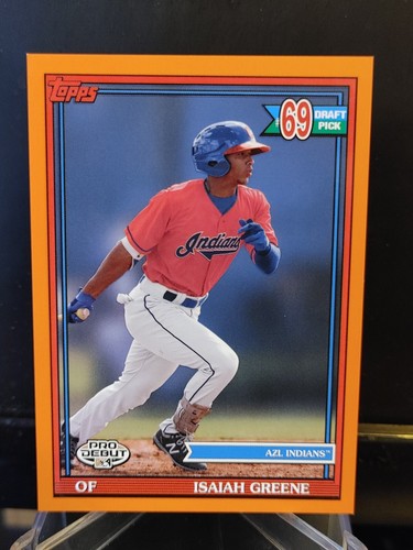 Isaiah Greene RC 2021 Topps Pro Debut Orange #PD-173 - 5/25 - New York ...