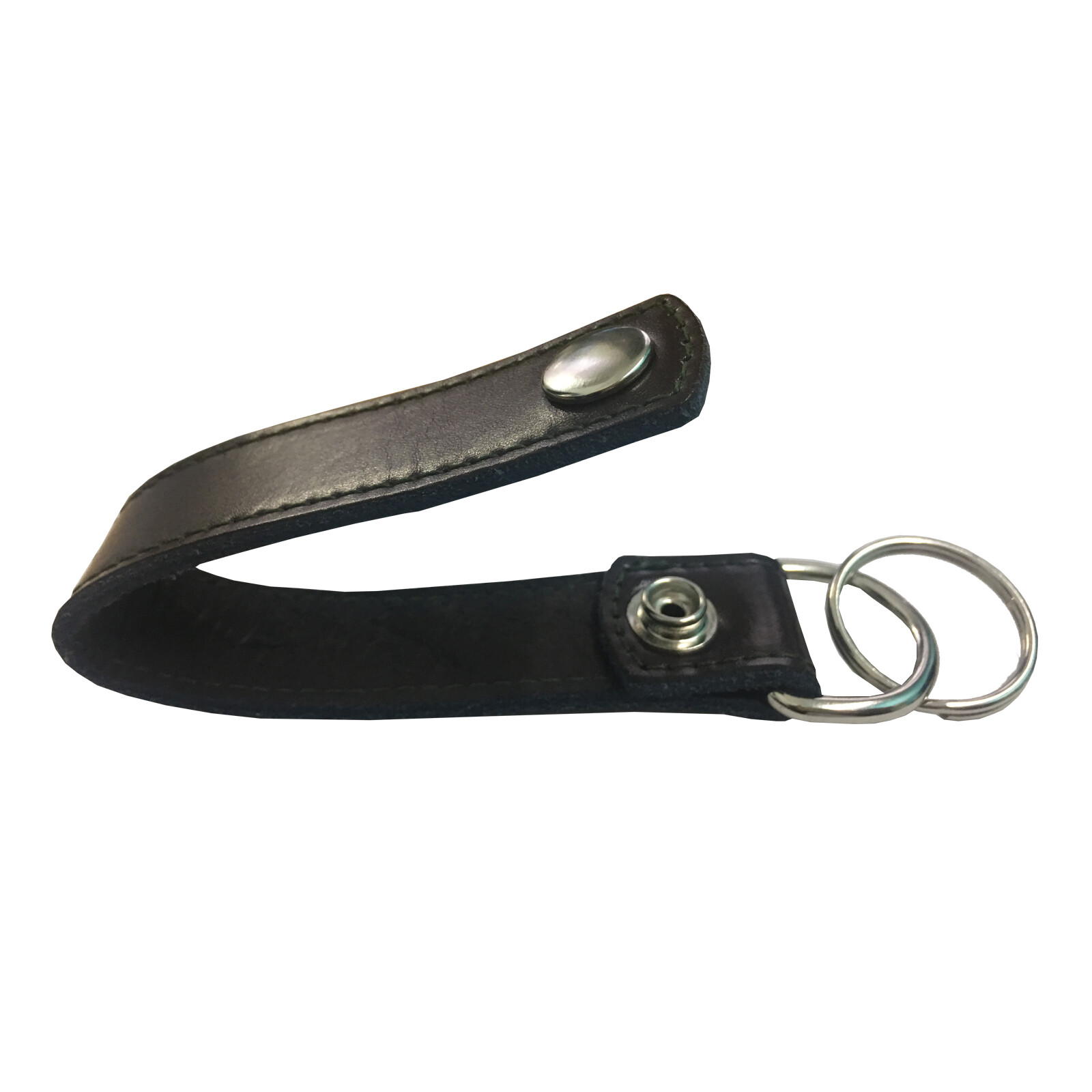 Leather Key Chain Attached To Trouser Belt Loop Bag Pant Key ring Keys ...