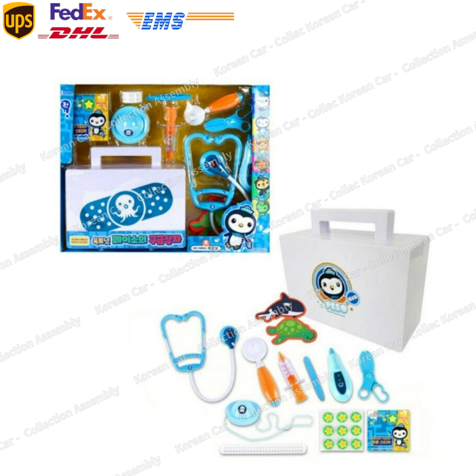 Octonauts Peso First Aid Kit Hospital Play Set Kids Role Play Toy ...