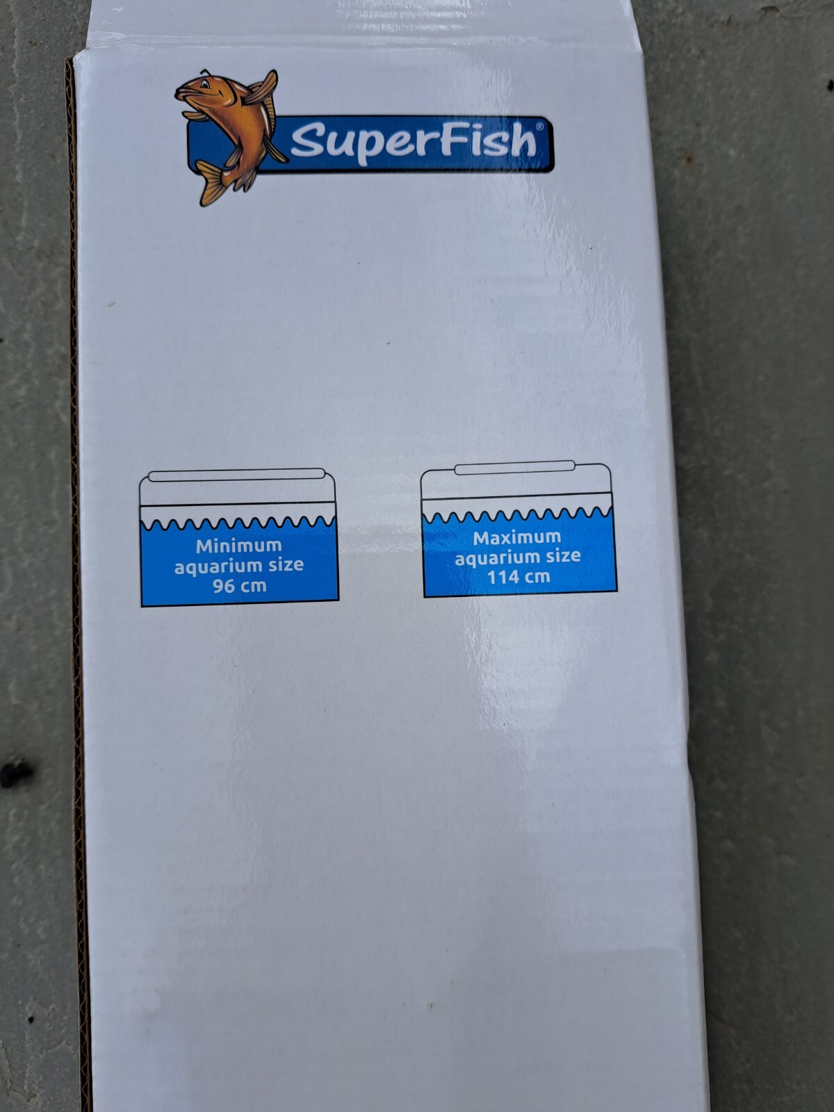 Superfish Slim LED Plant Aquarium Fish Tank Light & Controller 45-93cm ...