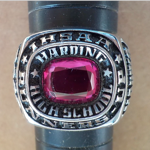 2003 Ihsaa Fort Wayne Harding "Hawks" Runner-up boys Football ring | eBay