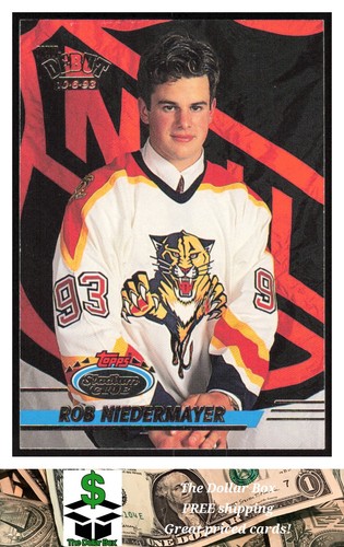 1993-94 Stadium Club #449 Rob Niedermayer - Florida Panthers | eBay