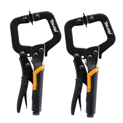 Metal Face Clamps For Woodworking 2 Pcs Heavy Duty Pocket Hole Clamps ...