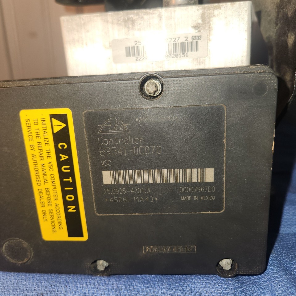 05 06 07 TOYOTA SEQUOIA SR5 ABS PUMP ANTI-LOCK BRAKE 44500-0C070 89541 ...