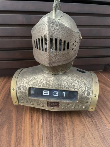 Super Nikka western knight armor clock Nikka whiskey radio width 24 ...