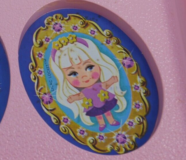 Lucky Locket Kiddles Carrying Case 1966 by Mattel - RARE Pink color | eBay