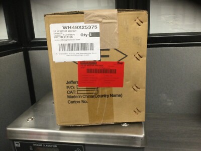 Brand New Genuine GE Washer 1/2 HP Motor and Nut WH49X25375 | eBay