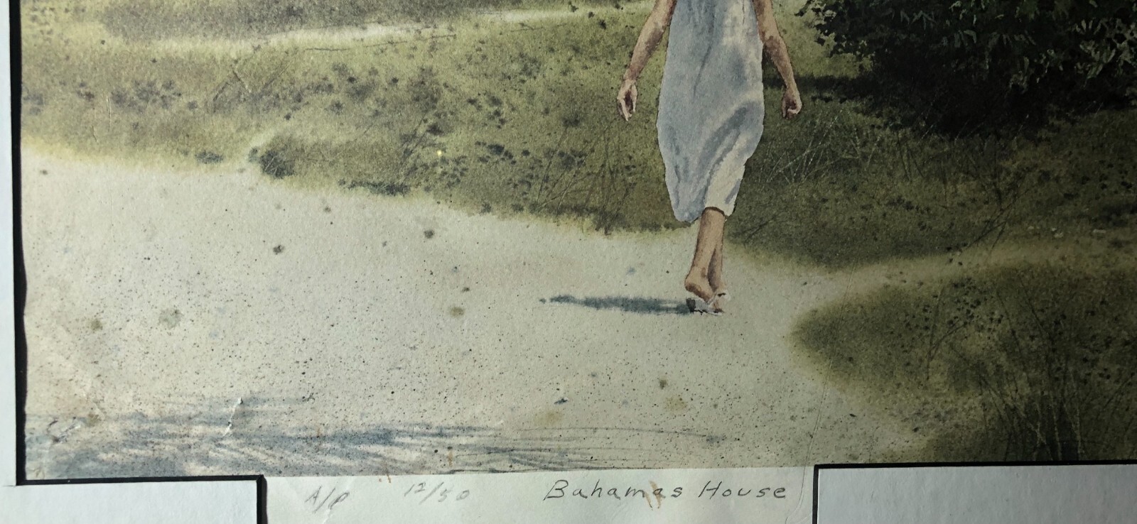 PHIL CAPEN " BAHAMAS HOUSE RARE " Signed Lithograph Artist Proof 12 of ...