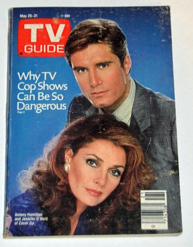"COVER UP" - ANTHONY HAMILTON & JENNIFER O'NEILL - 1984 TV Guide EXC/NM ...