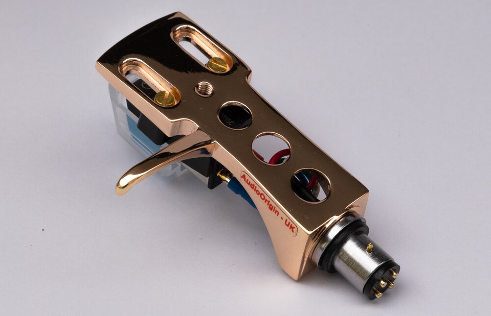 Rose Gold Headshell, cartridge, stylus for Technics SL5200, SL5300 ...