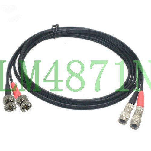 RF Coax Dual Crystal Cable BNC male to DIN 1.0/2.3 SAA 10FT T3/E3 ...