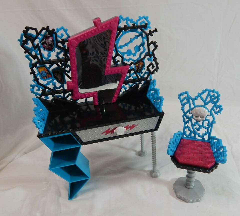 Monster High Frankie Stein Vanity Playset Vanity Chair Only No ...