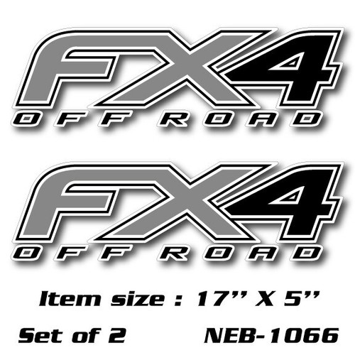 For Ford F150 F250 FX4 Off Road Decals Stickers Truck 4x4 Bed Sides NEB ...