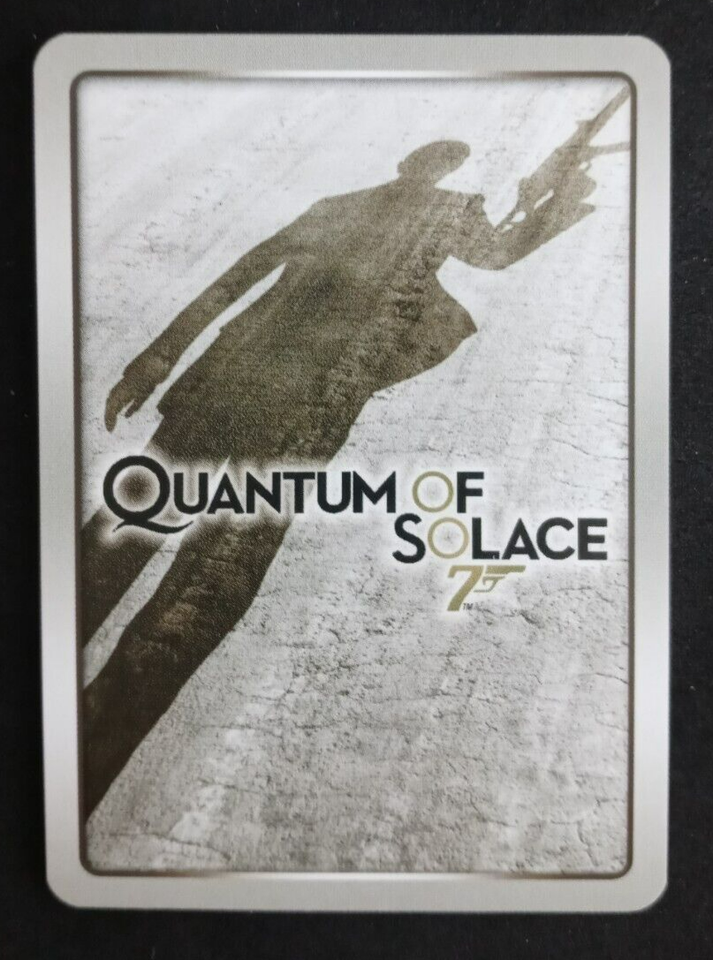 2008 James Bond 007 Quantum of Solace Playing Card 7 Diamonds | eBay