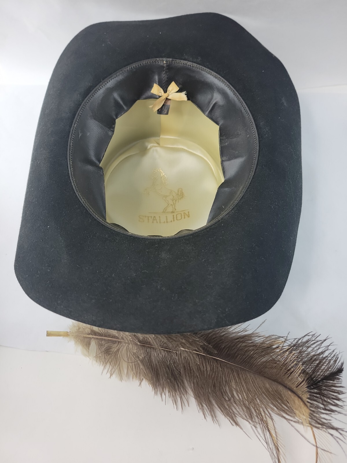 Vintage Stallion by Stetson 58 7 1/2 Cowboy Hat - Bla… - Gem