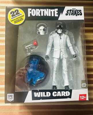 McFarlane Toys Fortnite High Stakes Wild Card Figure Epic Games New Hot ...