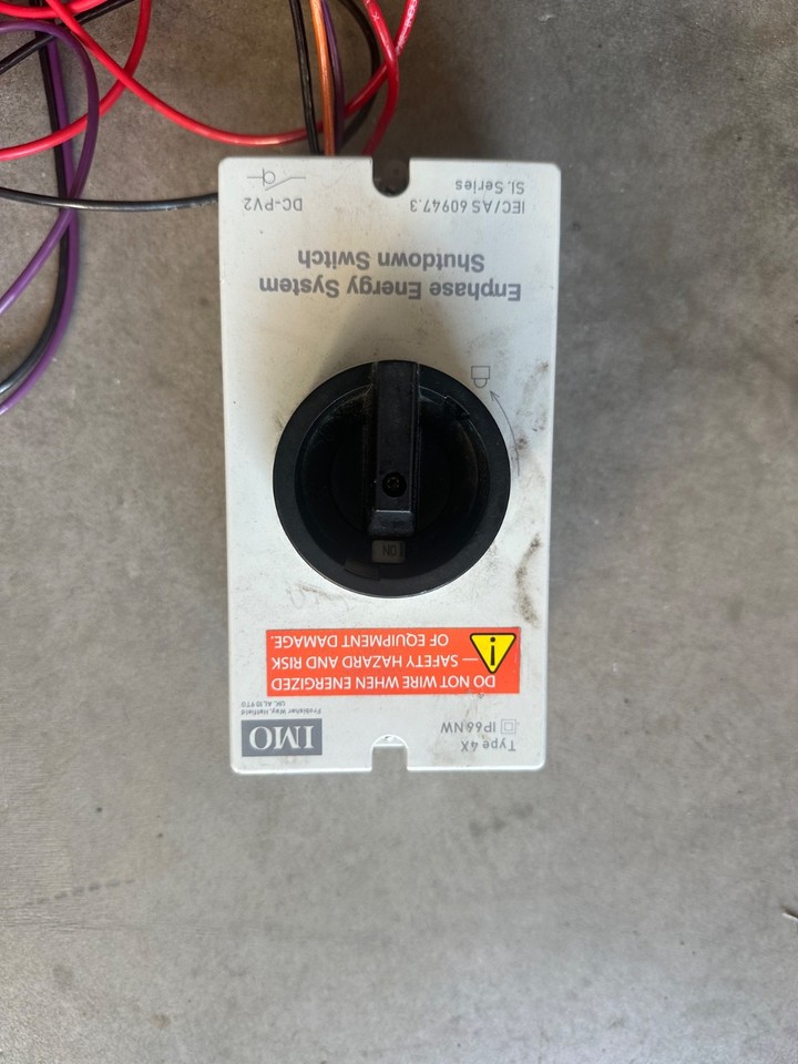 Enphase System Shutdown Switch | eBay
