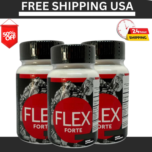 Glucosamine Chondroitin Hyaluronic ACID MSM SUPPLEMENT FLEX FORTE EXP ...