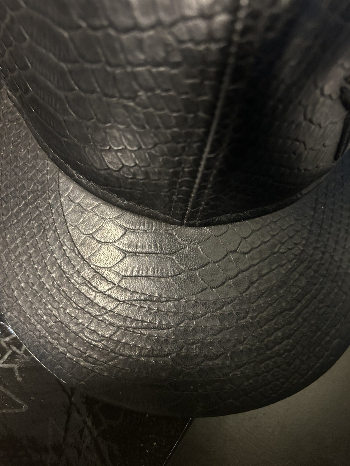 Nike Kobe Full Leather Black Mamba Sheath Hat One size Fits Most | eBay