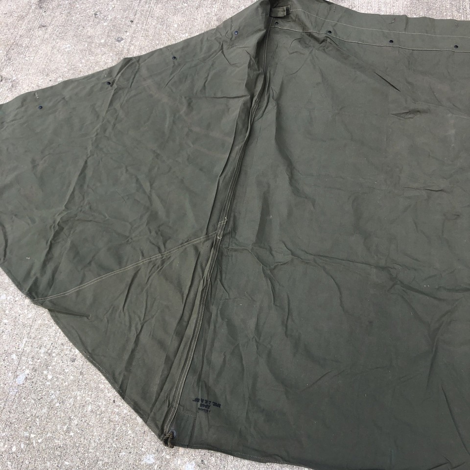 WWII PUP TENT Shelter Half 1945 Dated WW2 army USA USGI Exc Cond | eBay