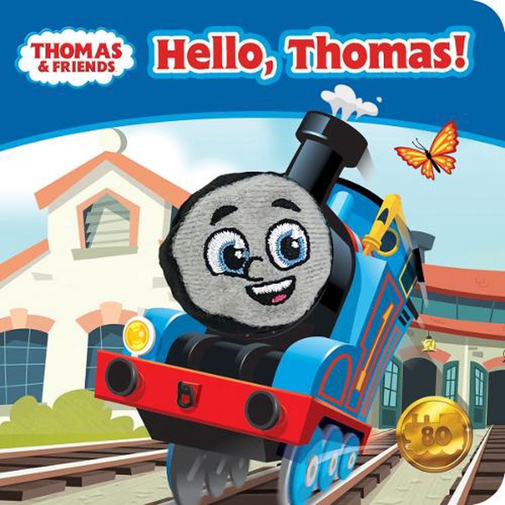 Hello, Thomas!: A Finger Puppet Book by Thomas and Friends Board Book ...