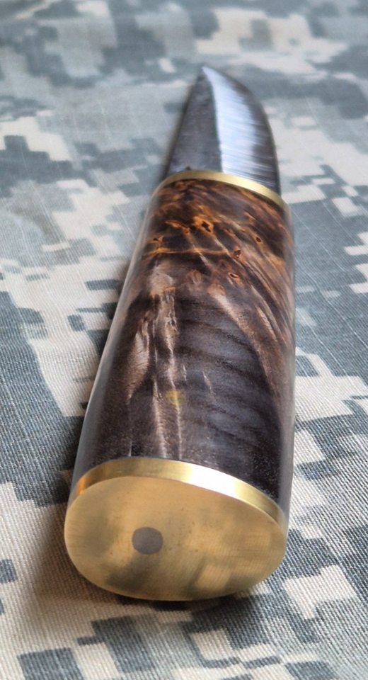 Custom Puukko Messer, Handforged Antti Kuikka blade, handmade in ...