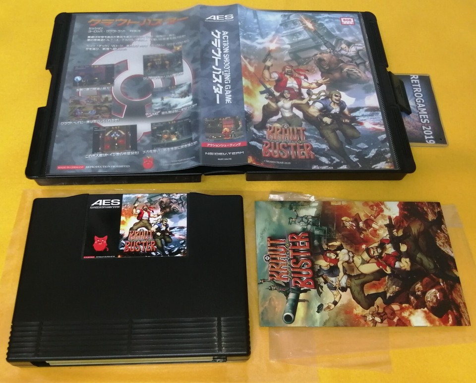 Neogeo AES. Kraut Buster Neo Geo AES Ng Dev Team | eBay