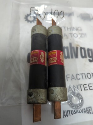 COOPER BUSSMANN,FRS-100,FUSETRON 100 AMP FUSE LOT OF 2 NOS | eBay