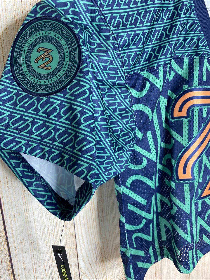 Nike Miami Dolphins 305 Dade County Practice Jersey CD3910 Men Size ...