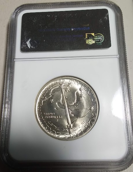 :1936 50C Moses Cleveland Commemorative Half Dollar Near Superb NGC ...