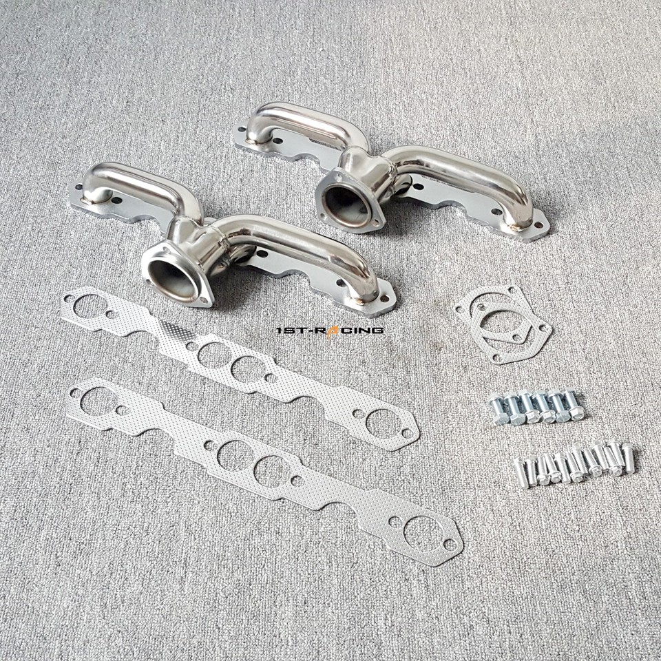 Small Block Chevy Impala Nova Corvette 283 305 350 400 Short Exhaust ...