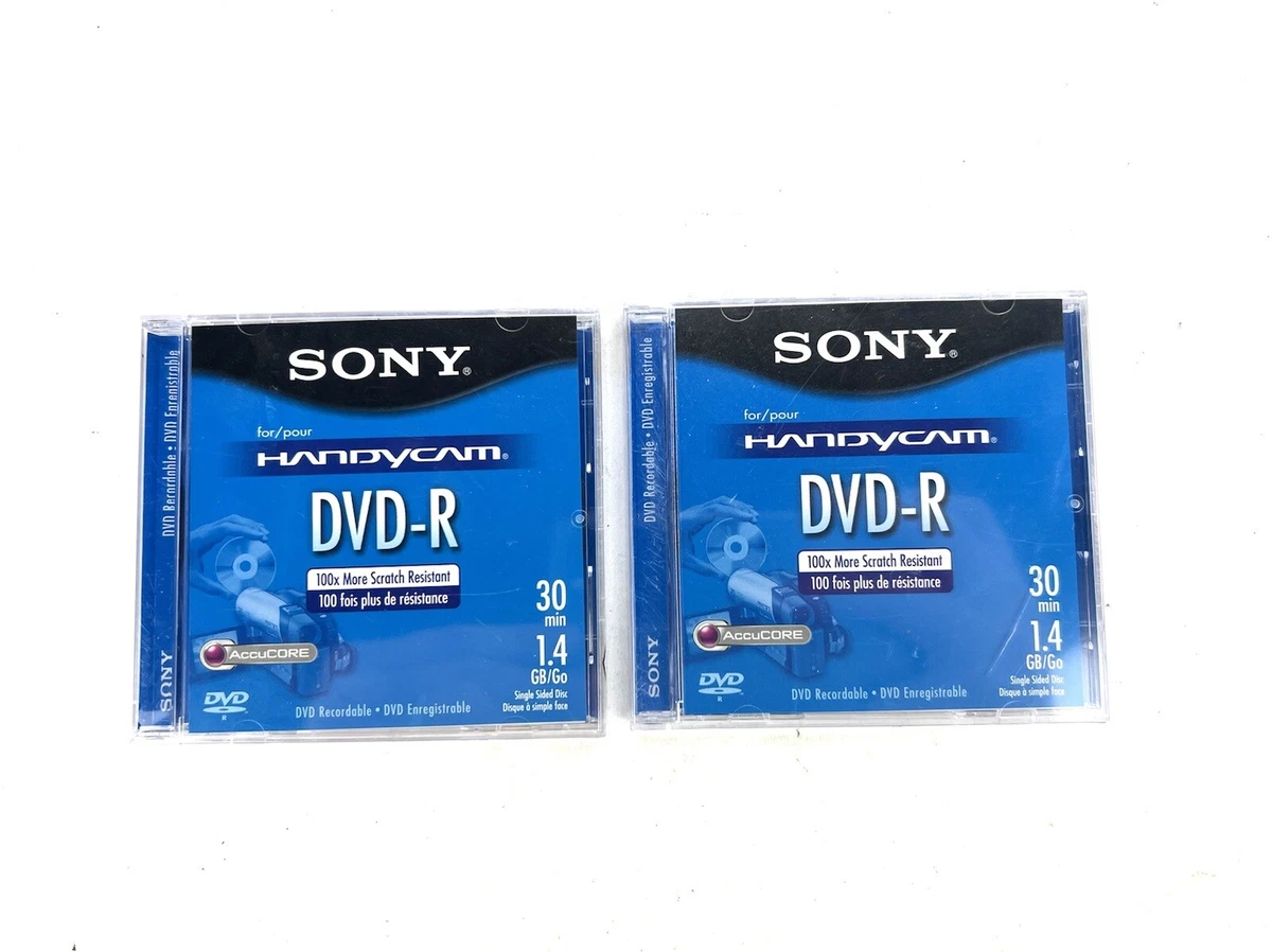 Sony Handycam Dvd Rw Discs