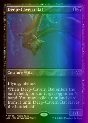 MTG Deep-Cavern Bat (406/491) The Lost Caverns of Ixalan LP FOIL | eBay