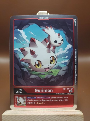 NM Gurimon RB1-001 C Foil Digimon Resurgence Booster | eBay