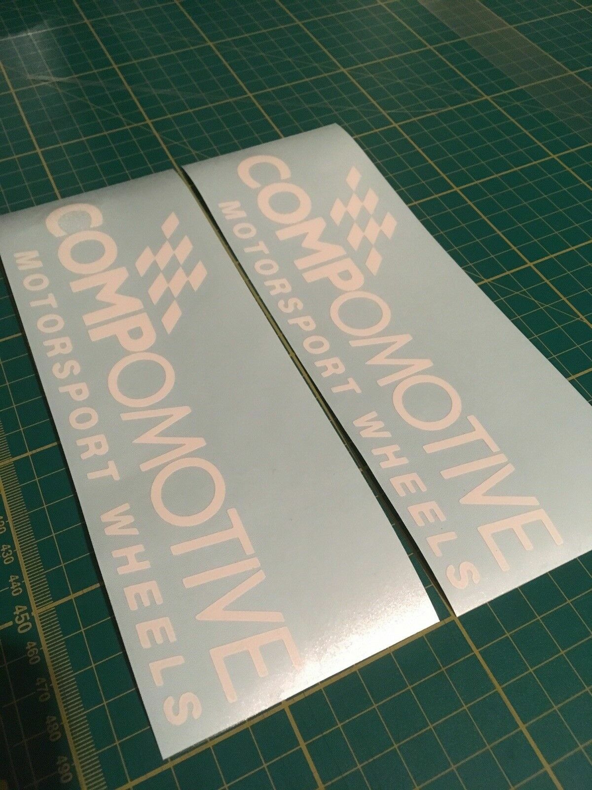 Compomotive Motorsport Wheels Vinyl Decal Sticker Race Trackday | eBay UK